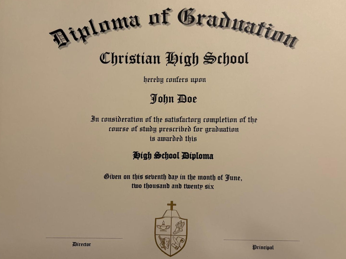 Stock Diploma - Complete – The Grad Company
